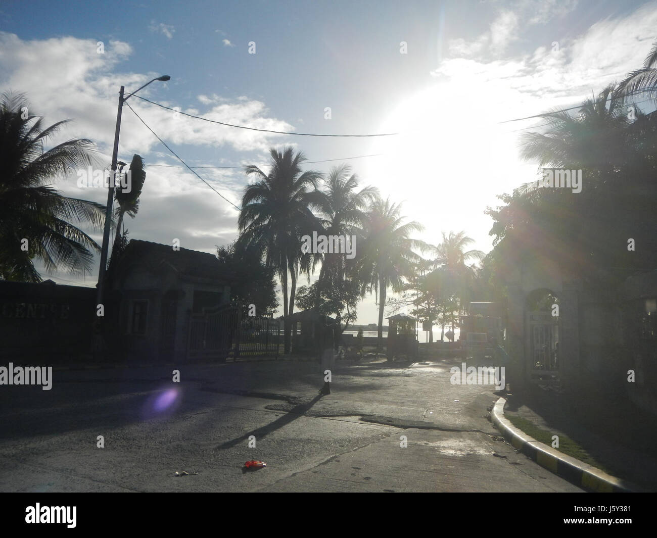 The image depicts a view of Barangay 128 in Smokey Mountain, Tondo ...