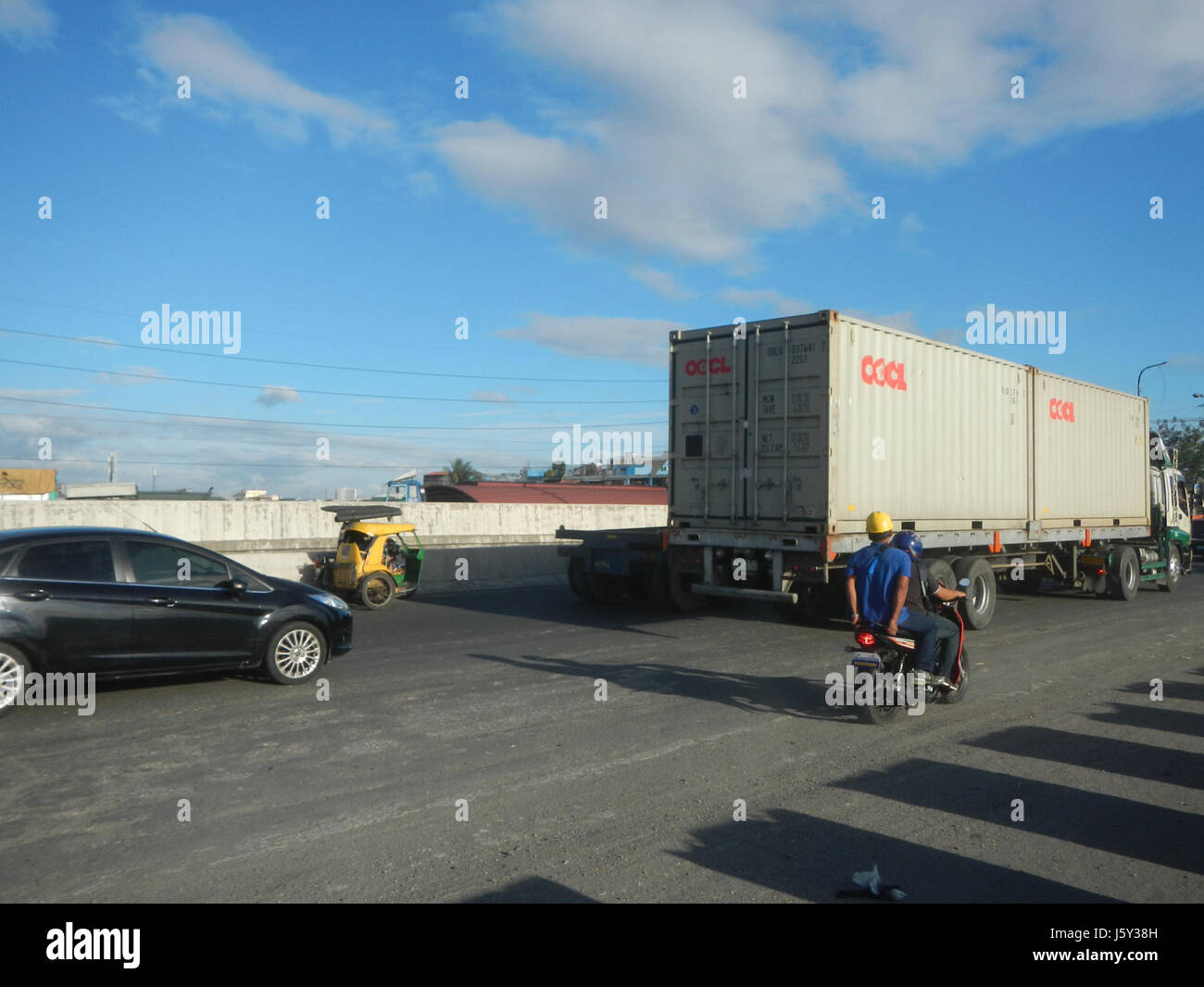 This image shows Barangay 128 in the Smokey Mountain area of Tondo ...