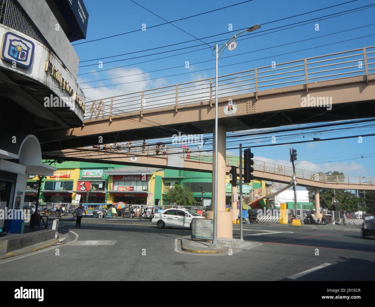 0041 Pedestrian footbridge AMA ACLC Puregold Tayuman Juan Luna Bridge ...