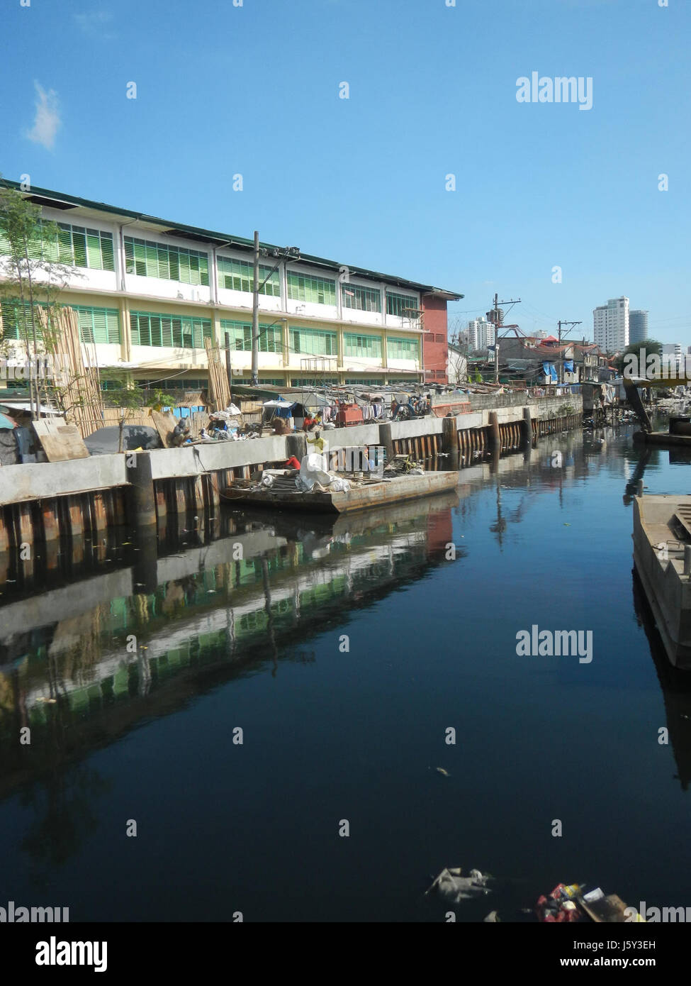 This image shows the pedestrian footbridge connecting key areas in ...