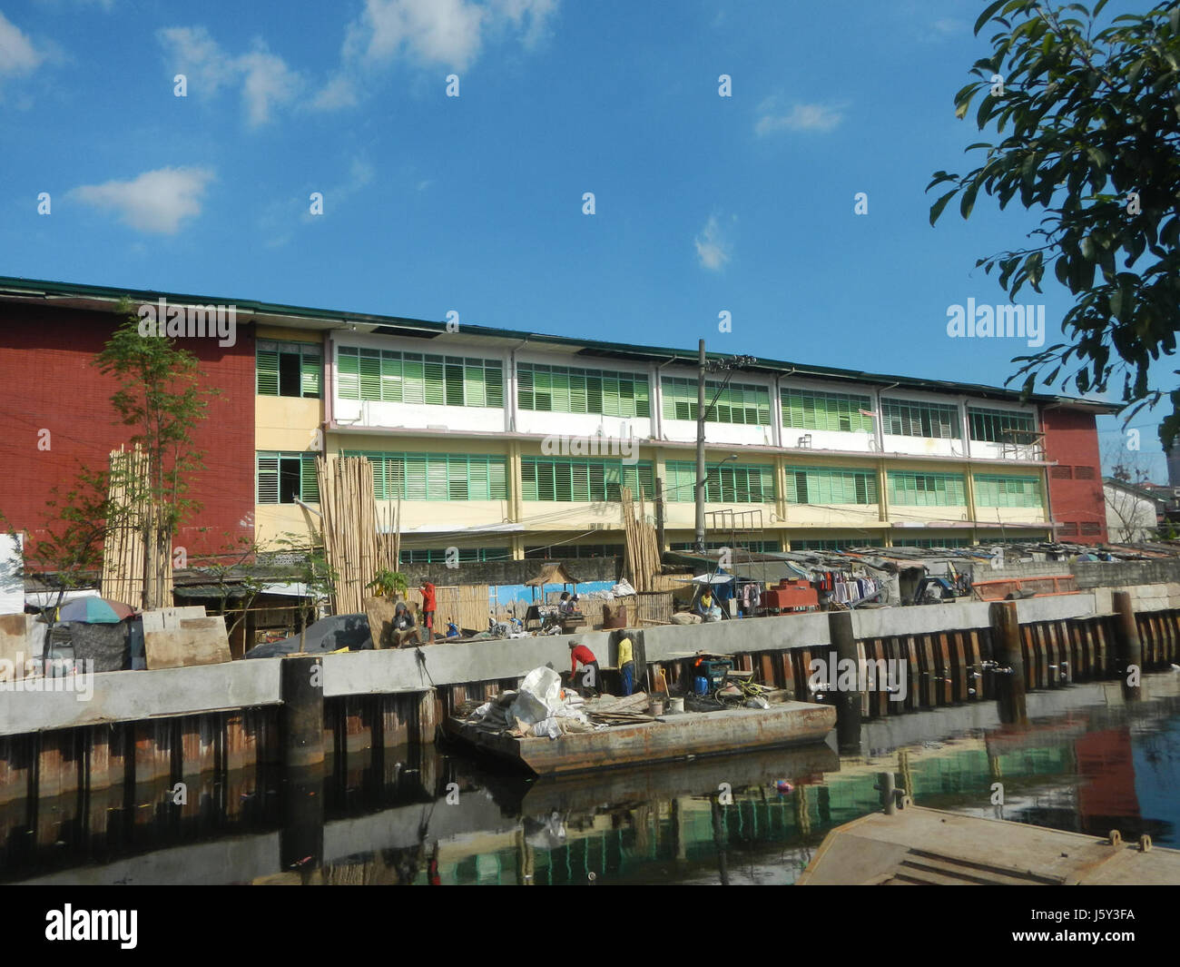 0121 Pedestrian footbridge Tayuman Juan Luna Bridge Estero de la Reina ...