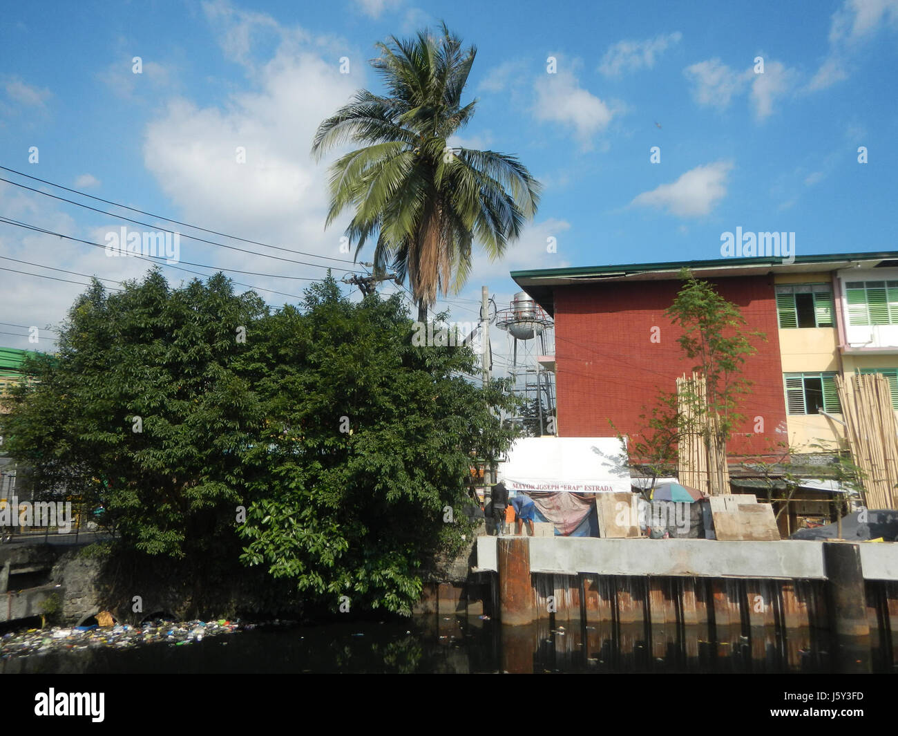 0121 Pedestrian footbridge Tayuman Juan Luna Bridge Estero de la Reina ...