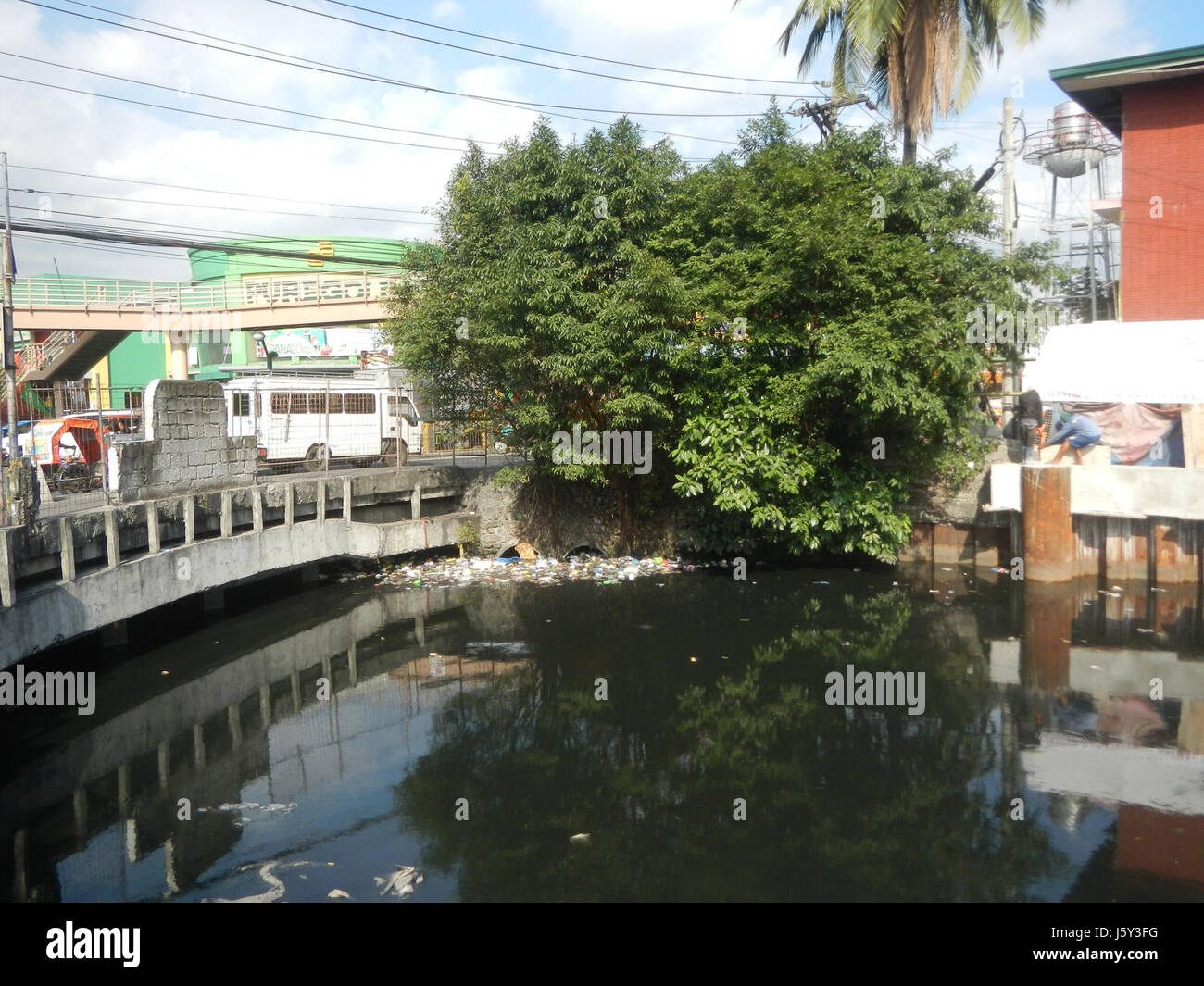 0121 Pedestrian footbridge Tayuman Juan Luna Bridge Estero de la Reina ...