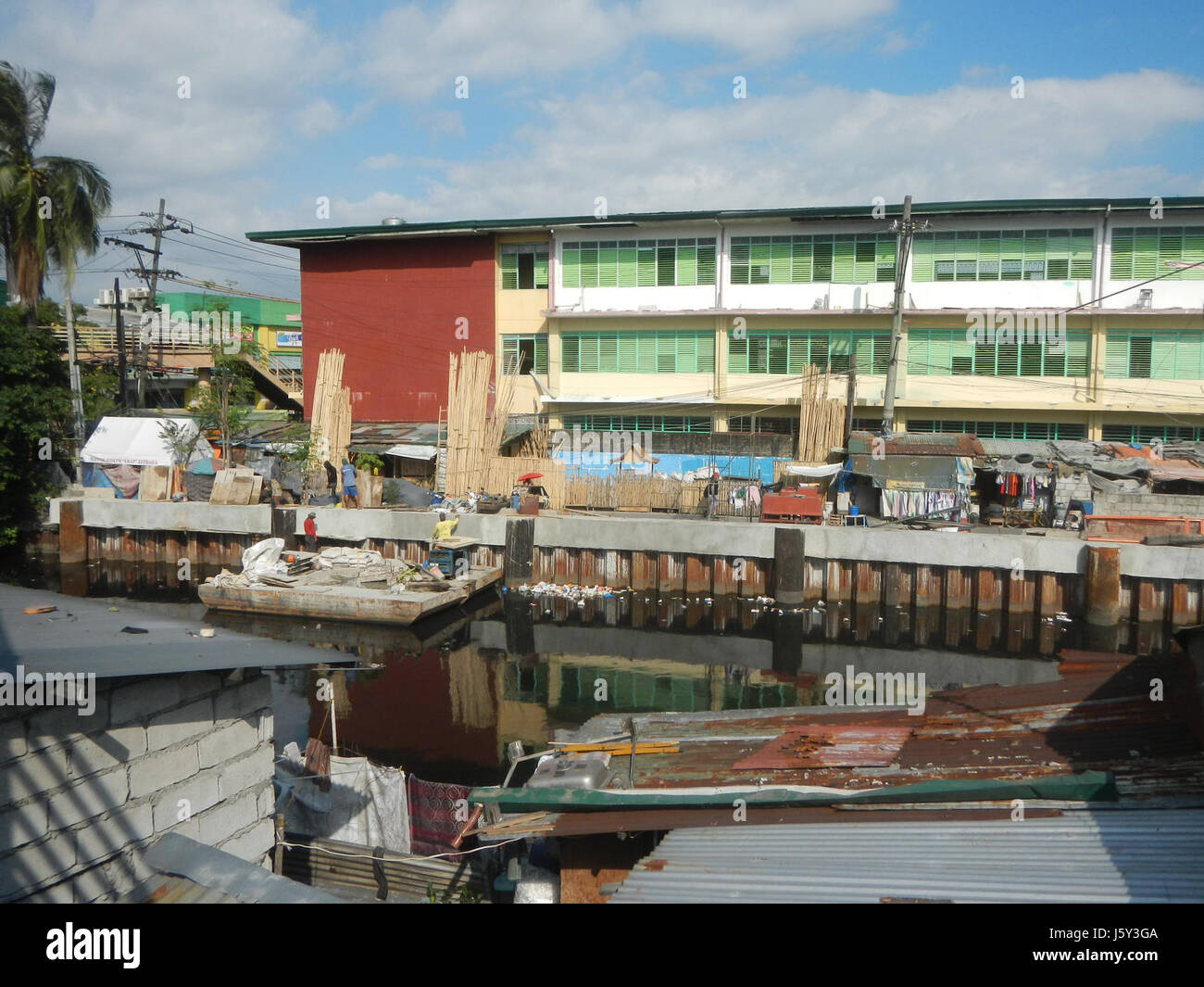 0121 Pedestrian footbridge Tayuman Juan Luna Bridge Estero de la Reina ...