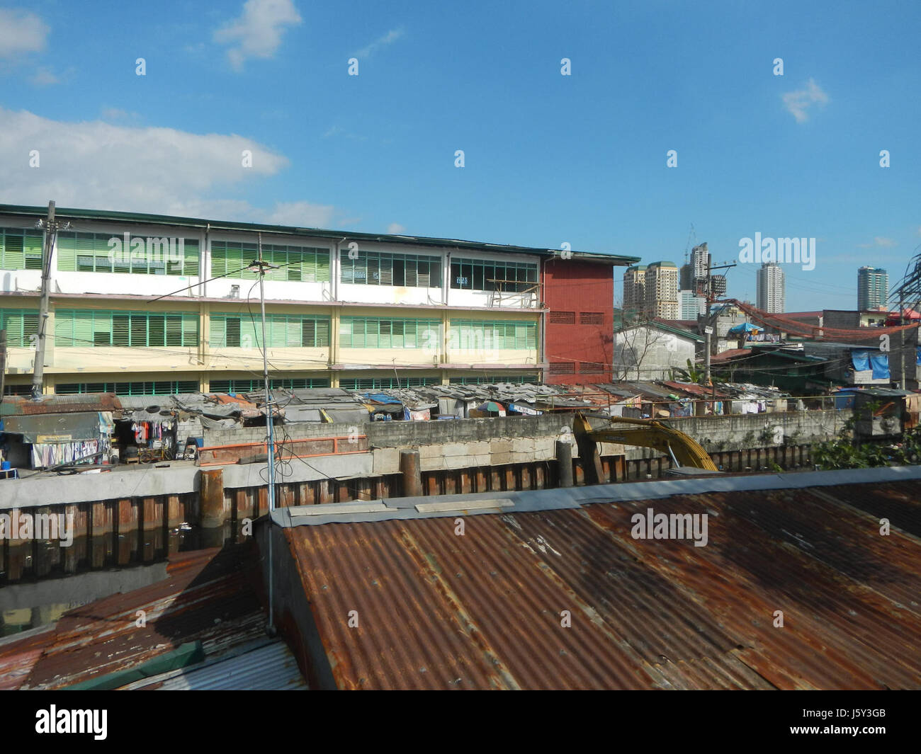 0121 Pedestrian footbridge Tayuman Juan Luna Bridge Estero de la Reina ...