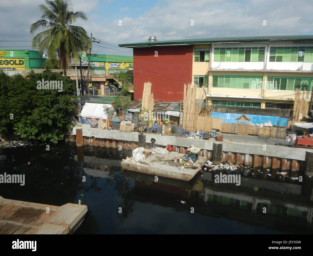 0161 Pedestrian footbridge Tayuman Juan Luna Bridge Estero de la Reina ...