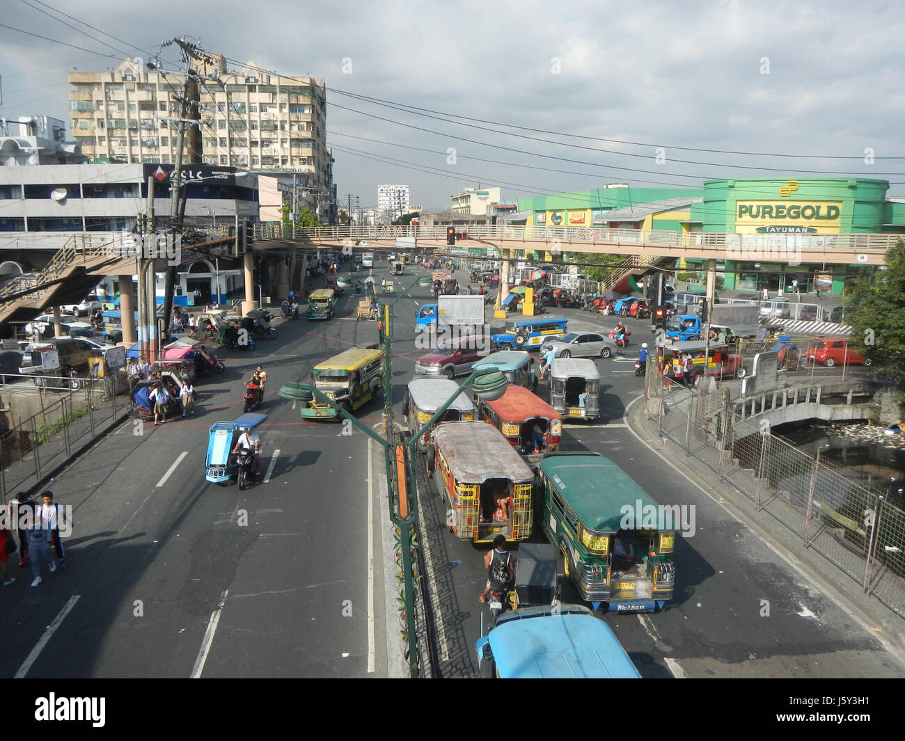 0161 Pedestrian footbridge Tayuman Juan Luna Bridge Estero de la Reina ...