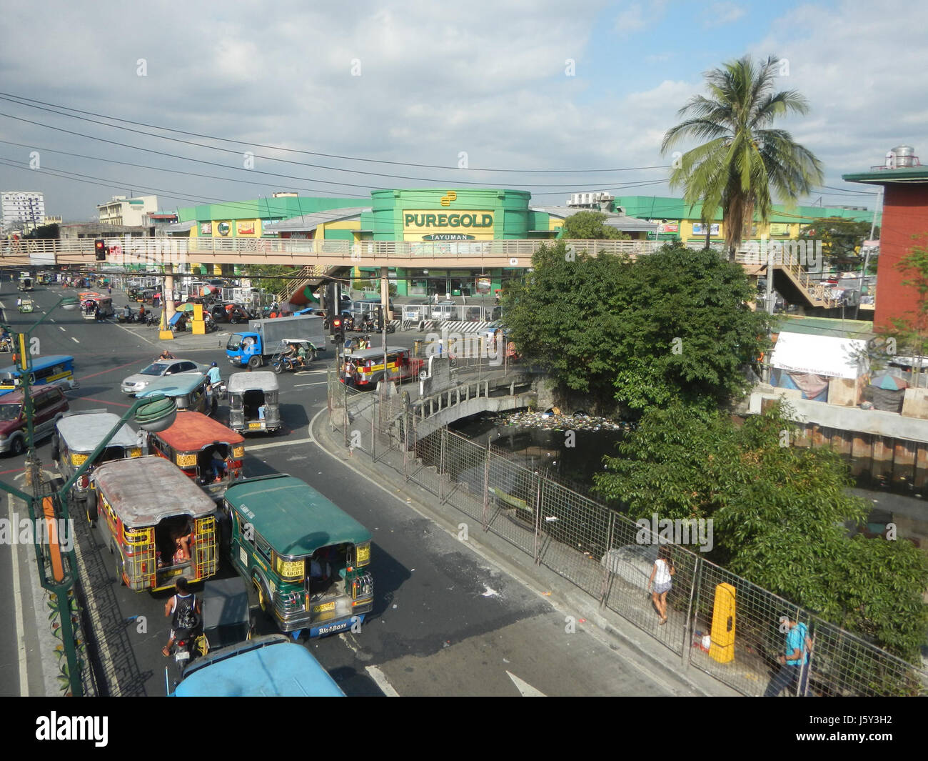 0161 Pedestrian footbridge Tayuman Juan Luna Bridge Estero de la Reina ...