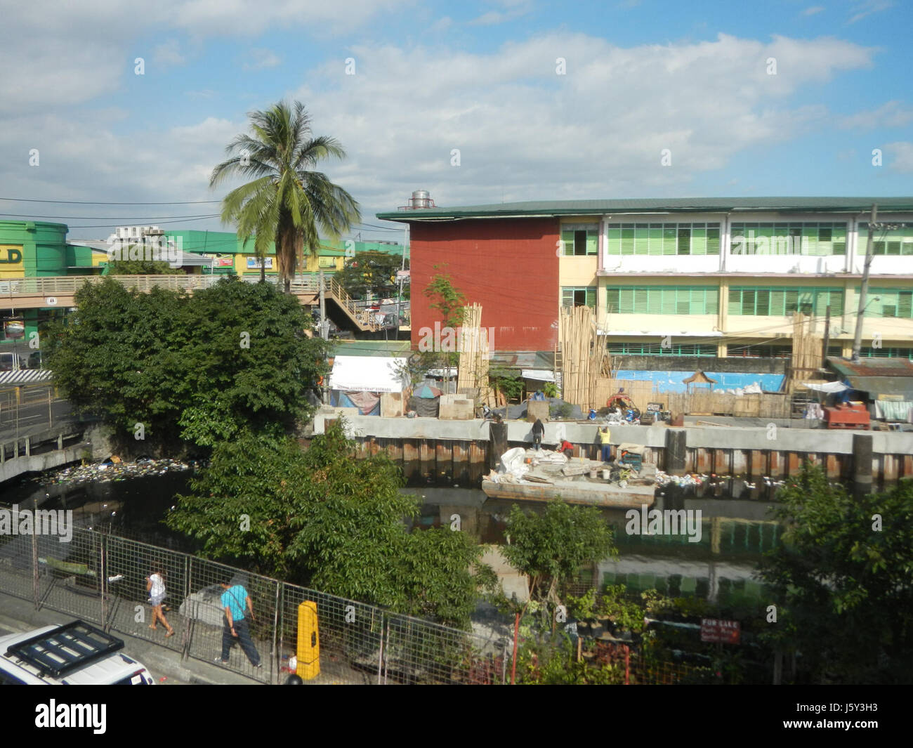 0161 Pedestrian footbridge Tayuman Juan Luna Bridge Estero de la Reina ...