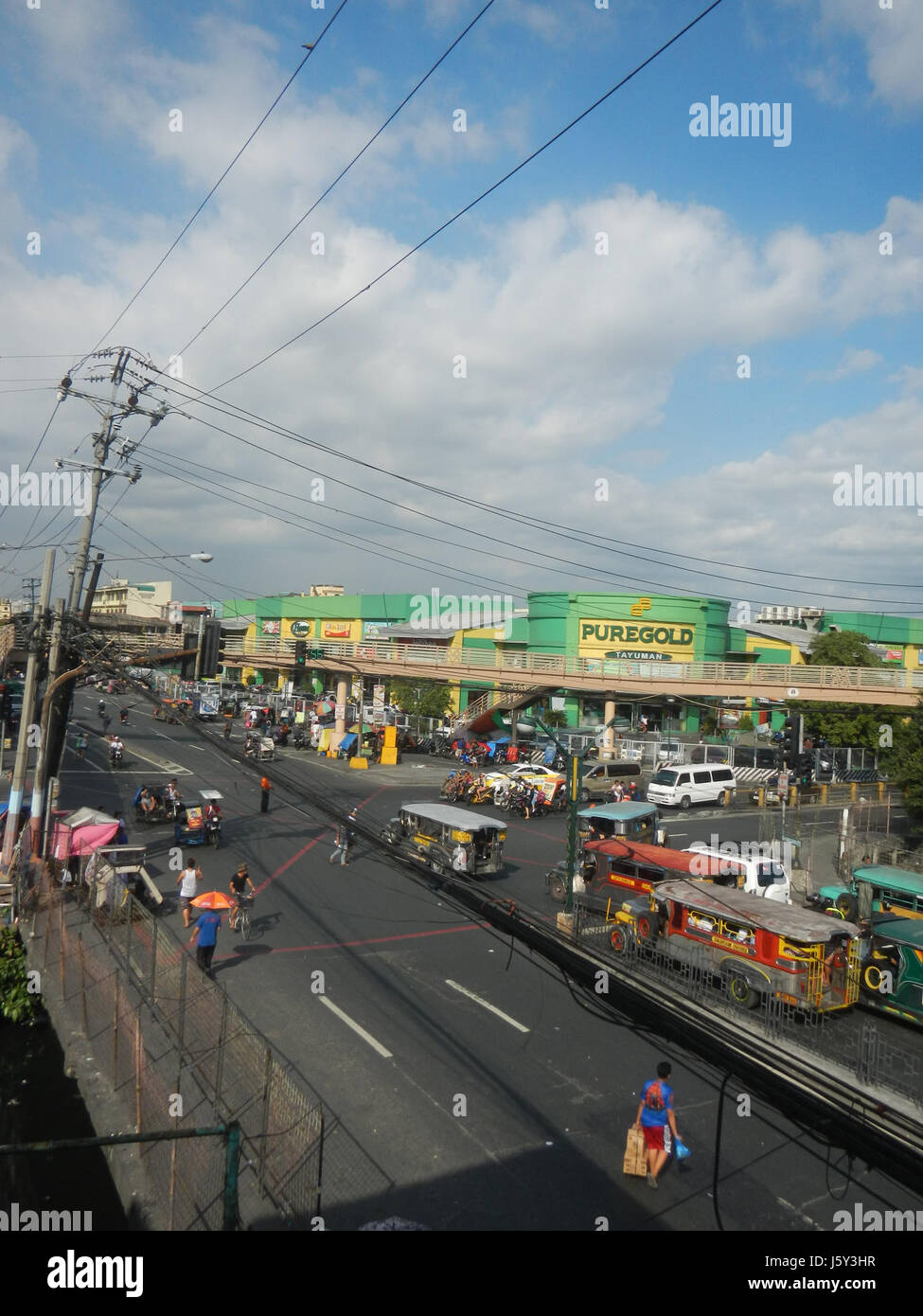 0161 Pedestrian footbridge Tayuman Juan Luna Bridge Estero de la Reina ...