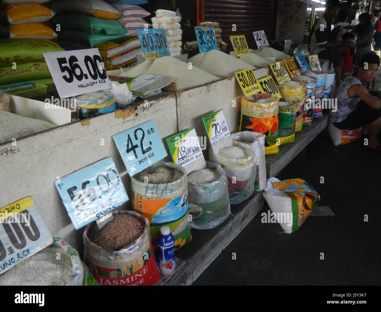 The New Pritil Public Market, located on Juan Luna Herbosa Street in ...