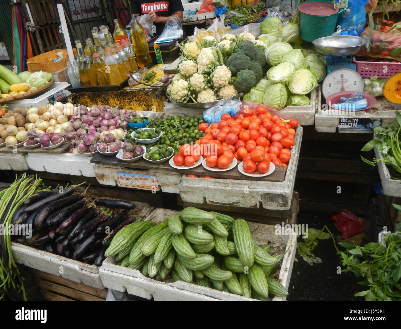 The New Pritil Public Market, located on Juan Luna Herbosa Street in ...