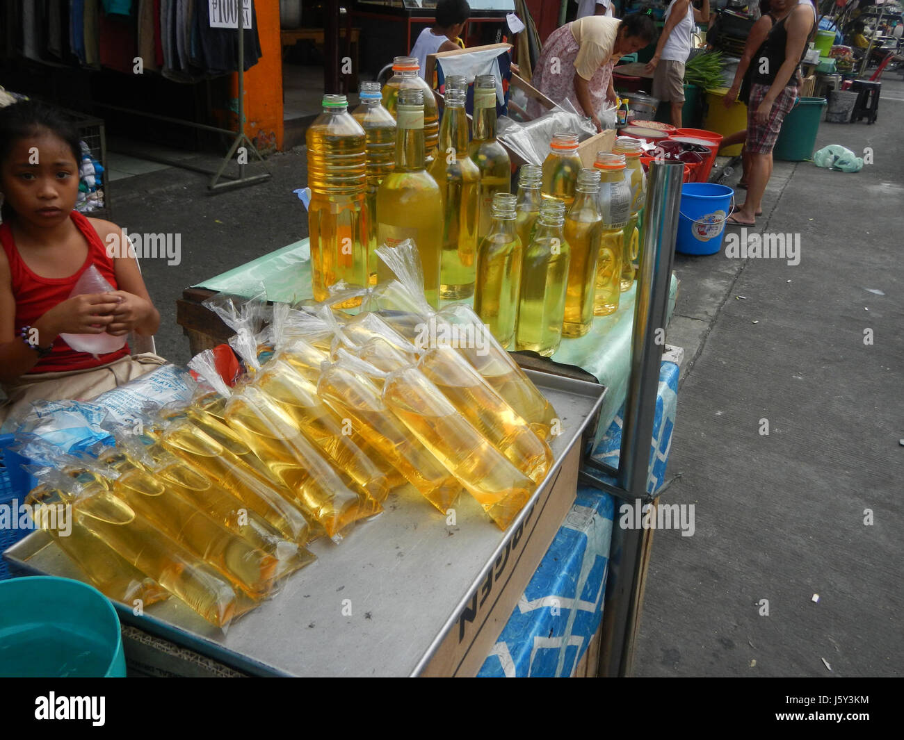 The New Pritil Public Market, located on Juan Luna Herbosa Street in ...