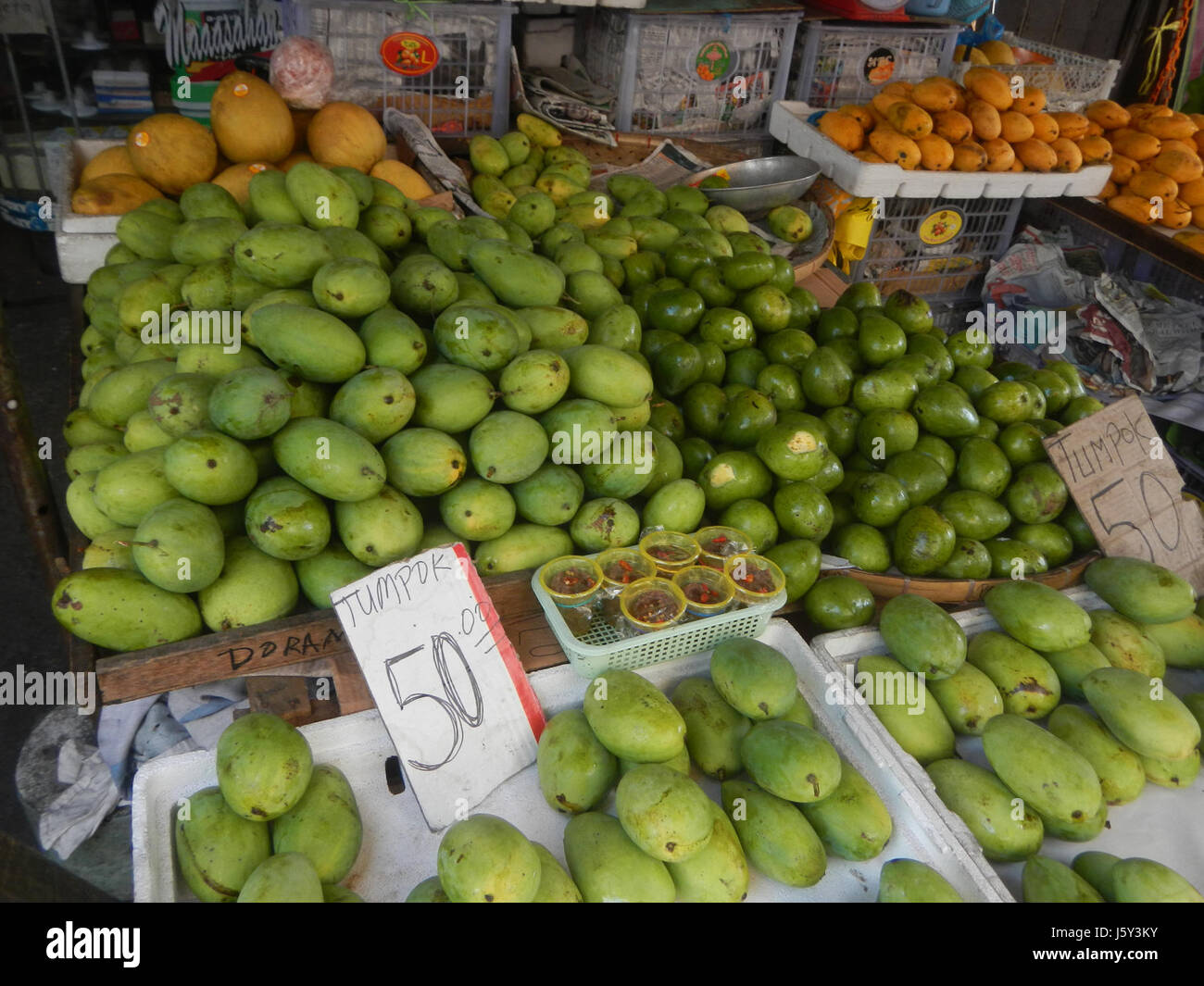 The New Pritil Public Market, located on Juan Luna Herbosa Street in ...