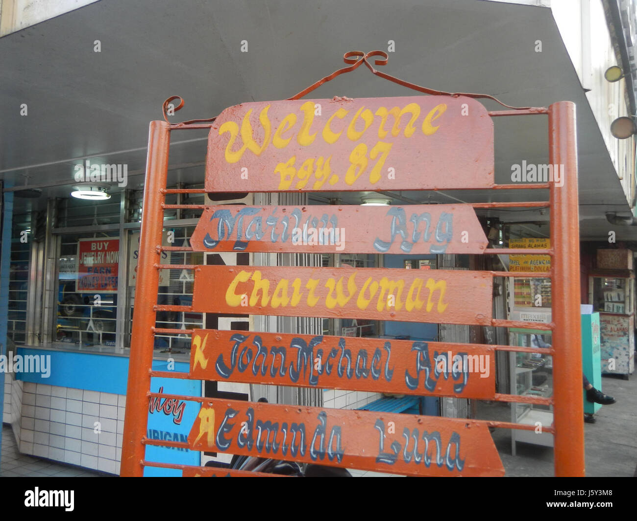 The image features the New Pritil Public Market located on Juan Luna ...