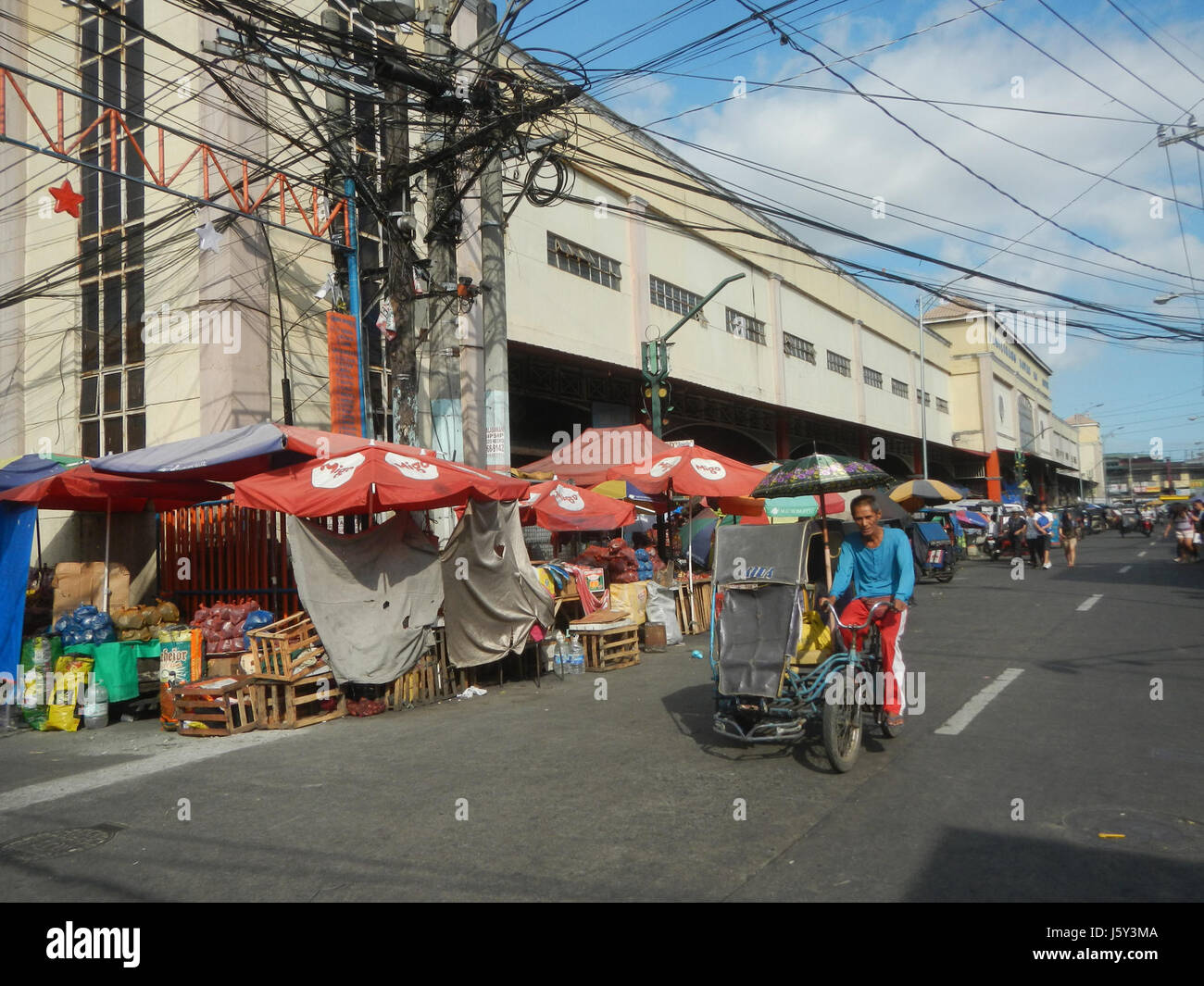 This image likely depicts the New Pritil Public Market located on Juan ...