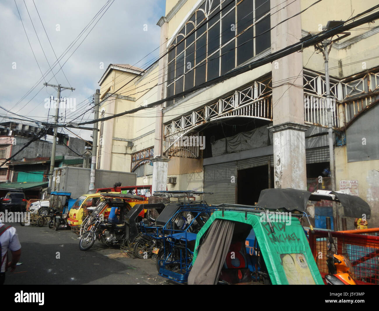 A photograph of the New Pritil Public Market in Tondo, Manila ...