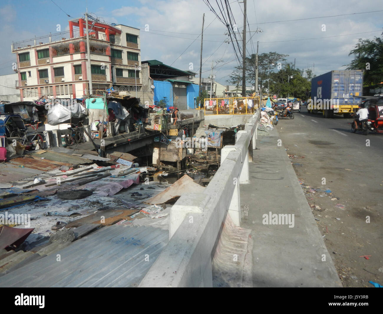 0369 C-9 Road Capulong Raxabago Streets Bridge Estero de Vitas Tondo ...