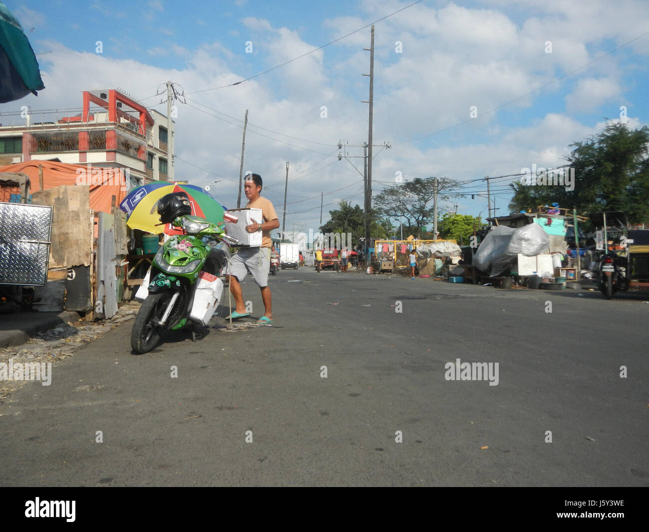 0416 C-22 Road Capulong Raxabago Streets Bridge Estero de Vitas Tondo ...