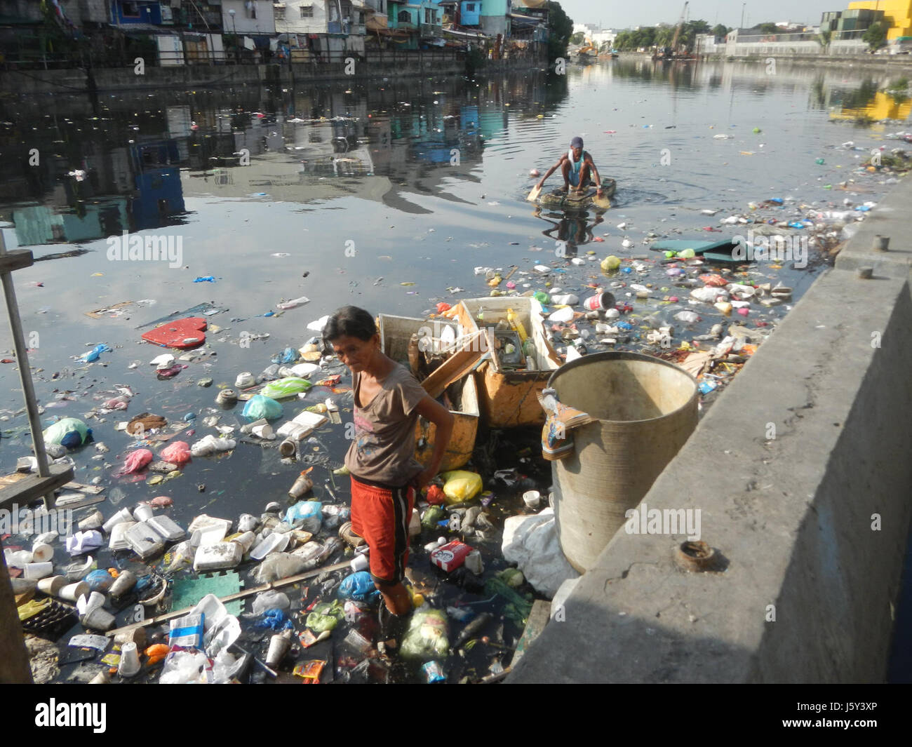 0458 C-15 Road Capulong Raxabago Streets Bridge Estero de Vitas Tondo ...