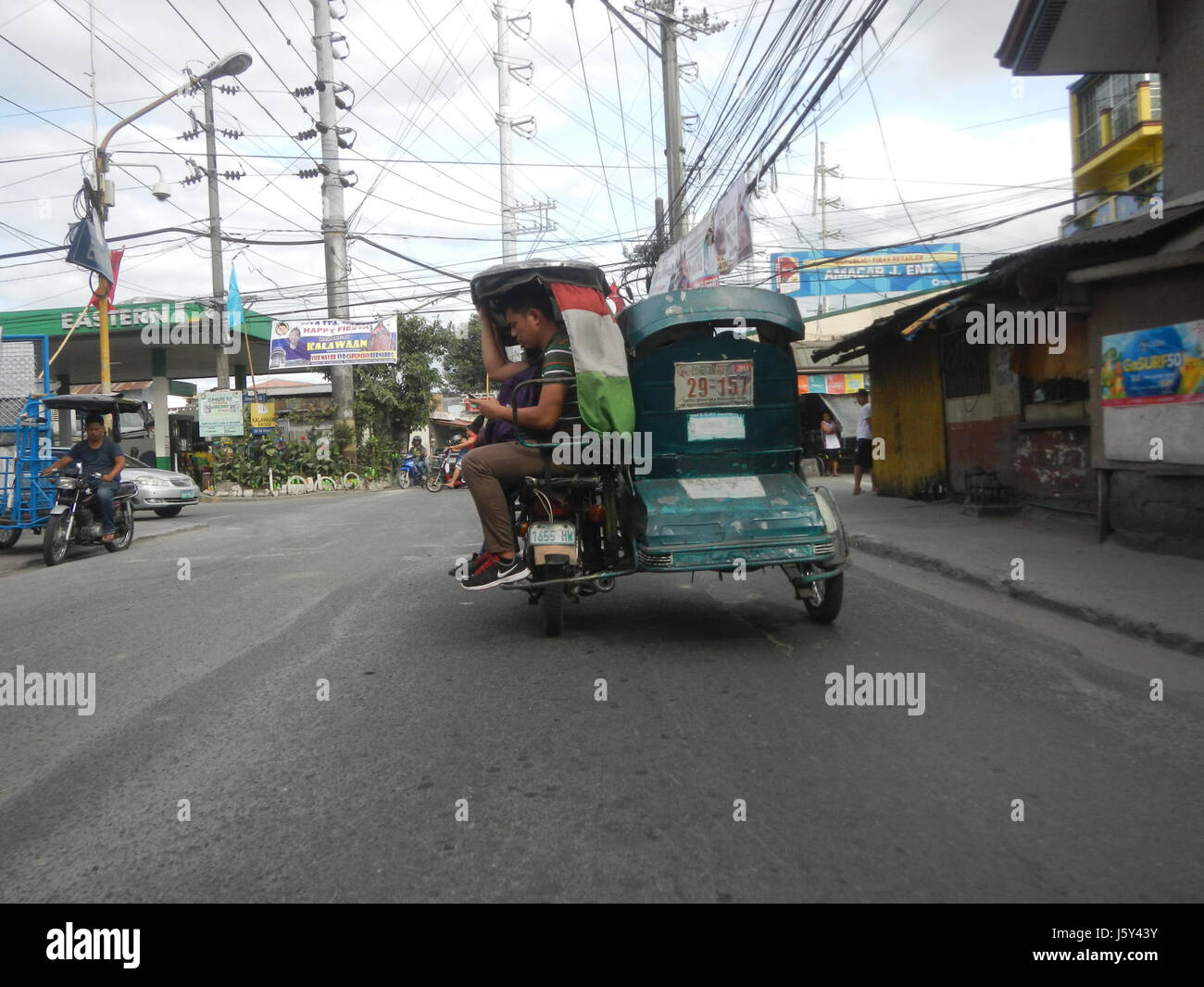 This image depicts Elisco Road in San Joaquin, Kalawaan, Pasig City ...