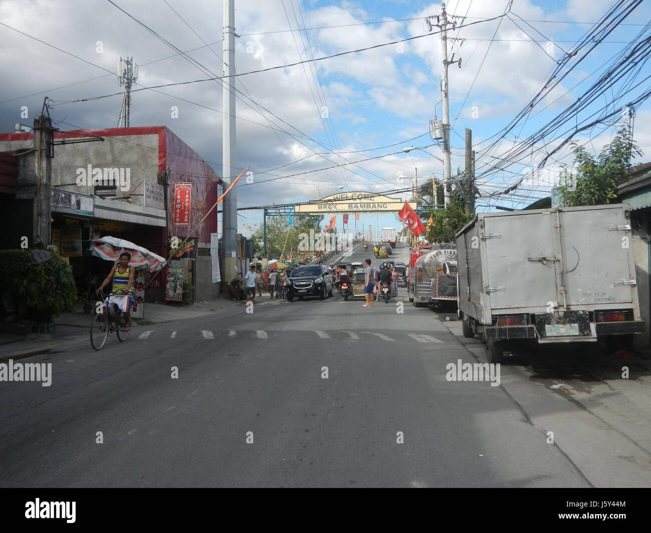 0078 Kalawaan Bambang Bridge River Streets Pasig City River 10 Stock ...