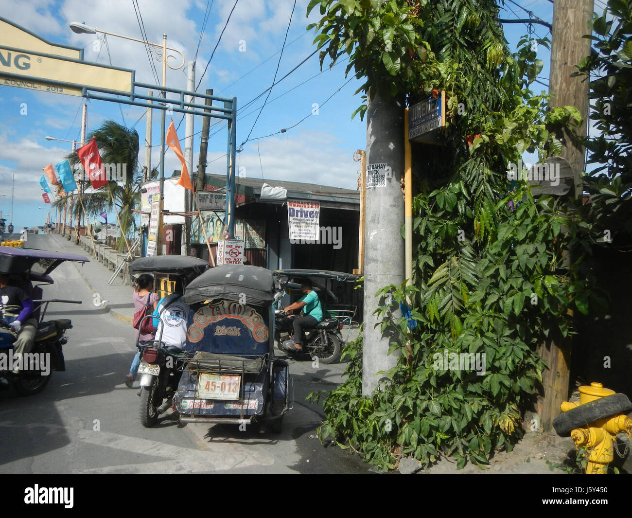 0078 Kalawaan Bambang Bridge River Streets Pasig City River 18 Stock ...