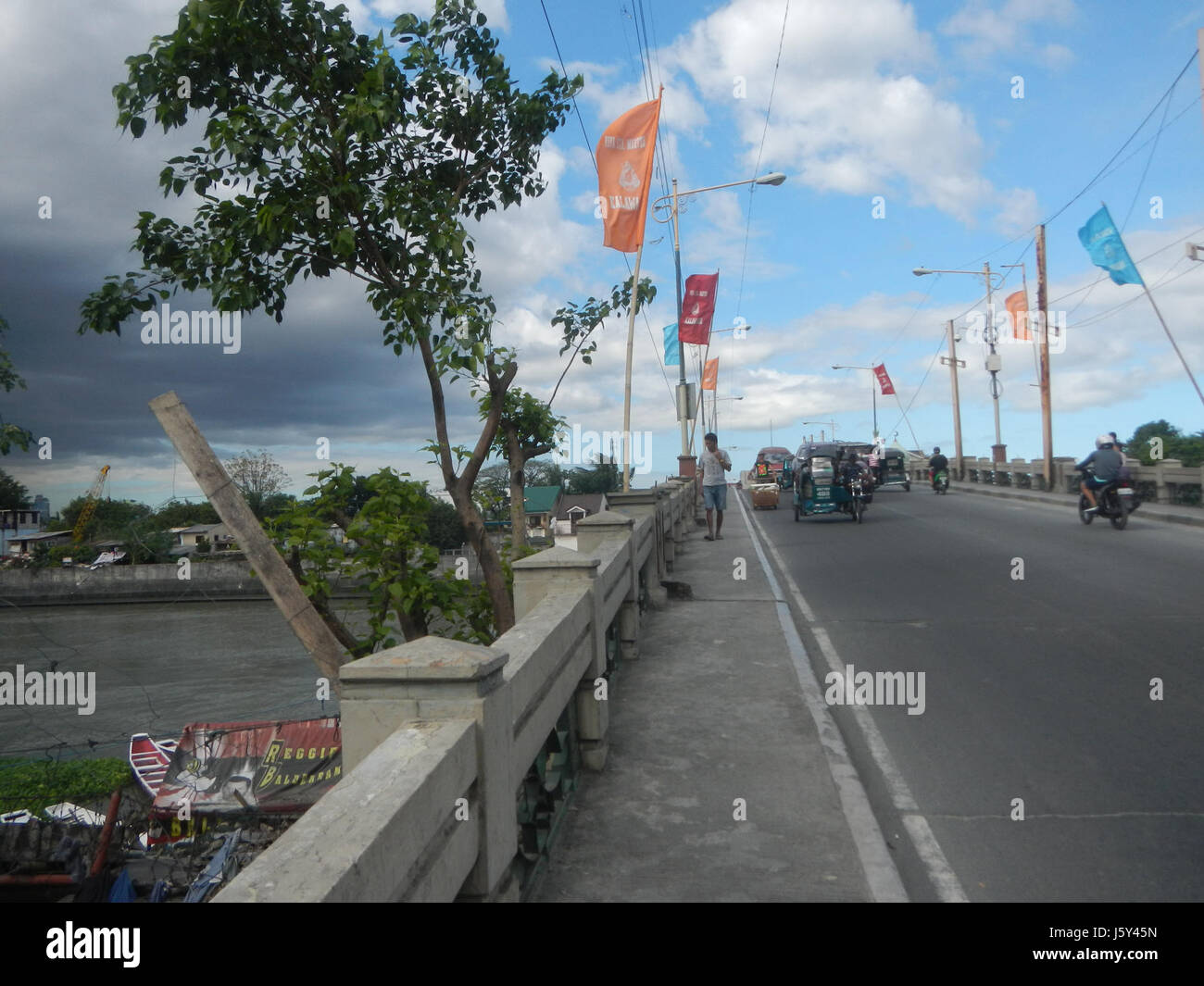 0078 Kalawaan Bambang Bridge River Streets Pasig City River 38 Stock ...