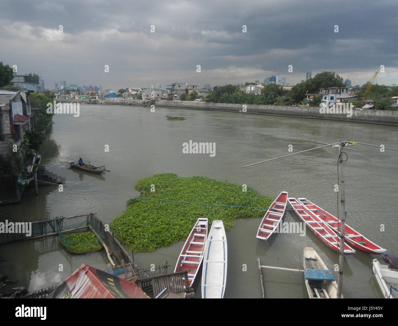 The Kalawaan Bambang Bridge, located over the Pasig River in Pasig City ...
