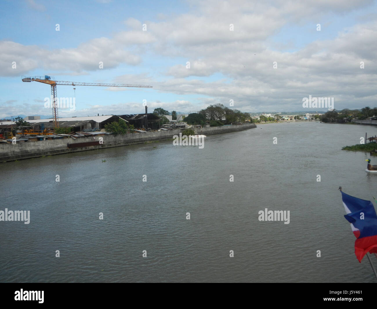 This image shows the Kalawaan area near Bambang Bridge in Pasig City ...