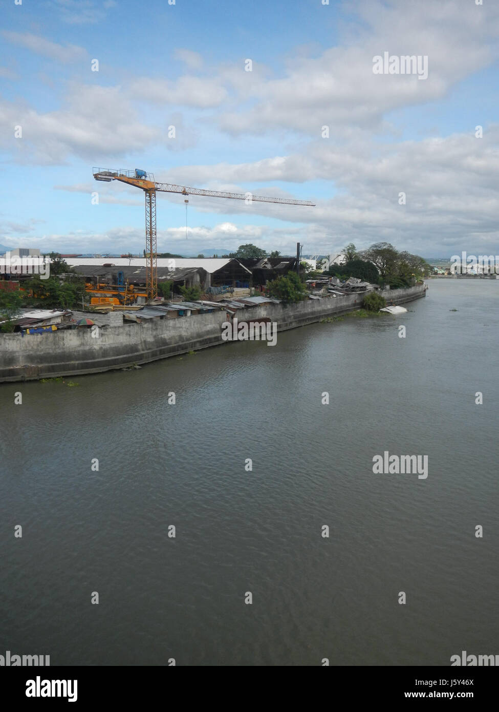 0121 Kalawaan Bambang Bridge River Streets Pasig City River 30 Stock ...