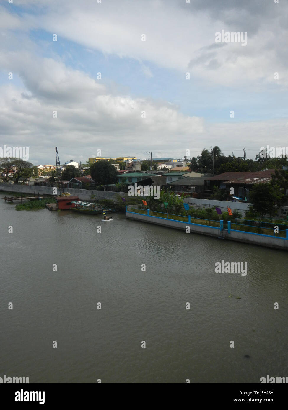 0121 Kalawaan Bambang Bridge River Streets Pasig City River 31 Stock ...