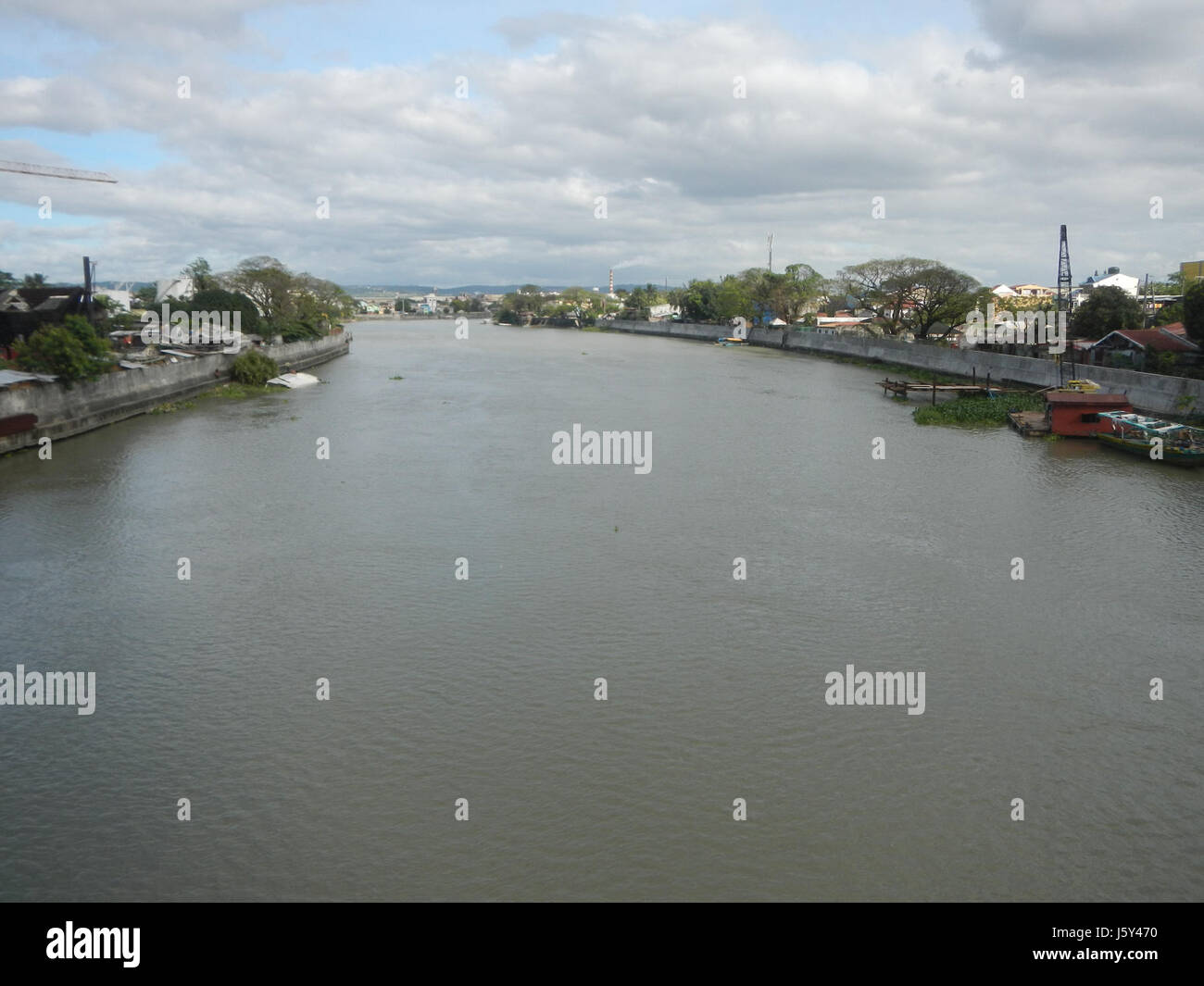 0121 Kalawaan Bambang Bridge River Streets Pasig City River 32 Stock ...