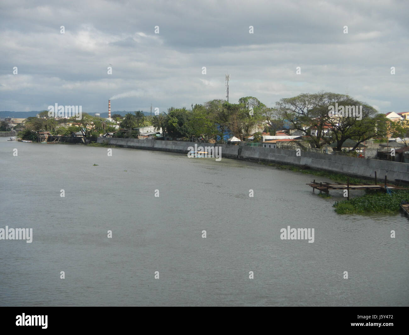 0121 Kalawaan Bambang Bridge River Streets Pasig City River 34 Stock ...