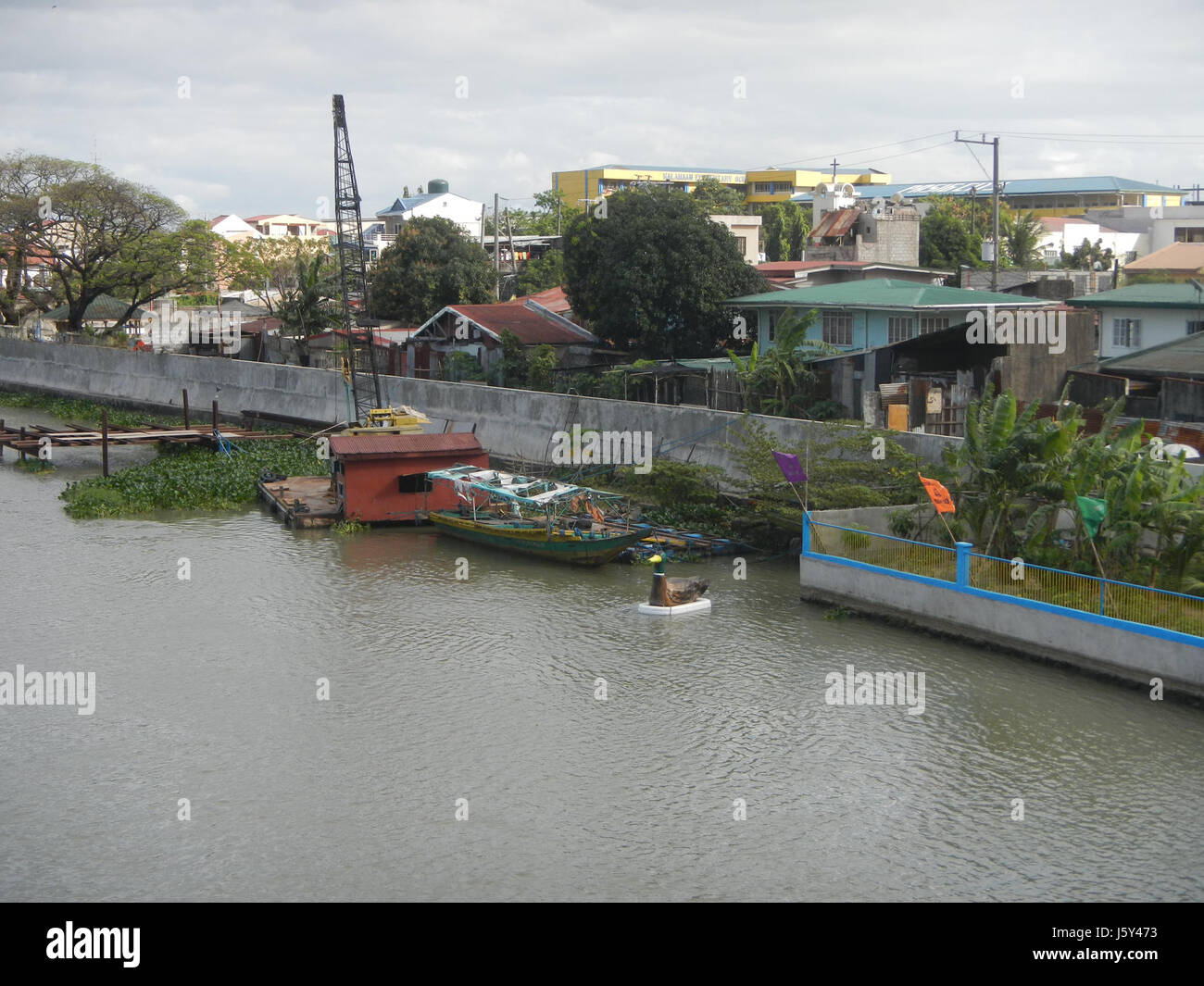 0121 Kalawaan Bambang Bridge River Streets Pasig City River 35 Stock ...