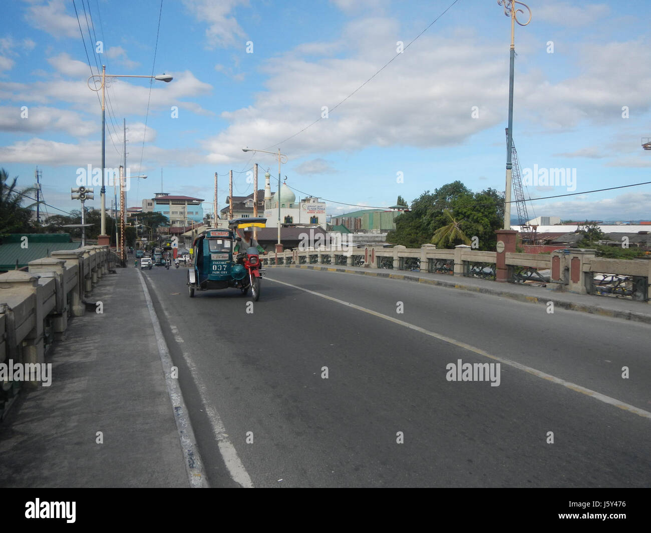 A view of Kalawaan Bambang Bridge spanning the Pasig River in Pasig ...