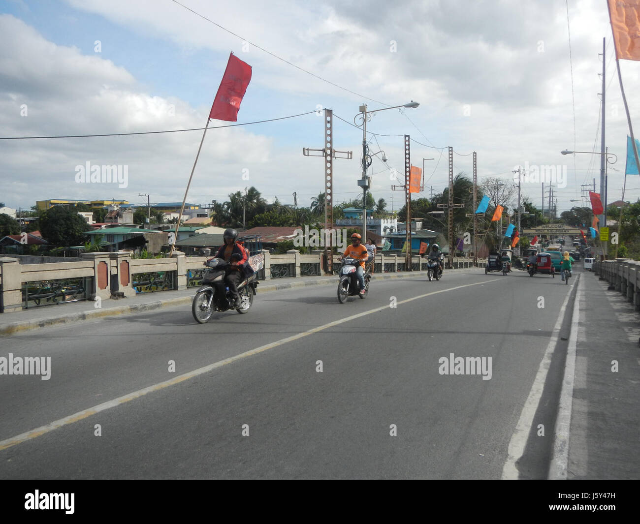 0161 Kalawaan Bambang Bridge River Streets Pasig City River 08 Stock ...