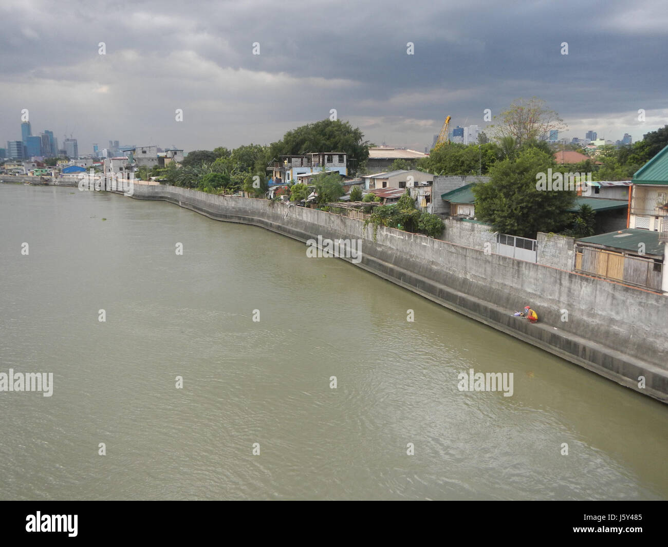 0161 Kalawaan Bambang Bridge River Streets Pasig City River 19 Stock ...