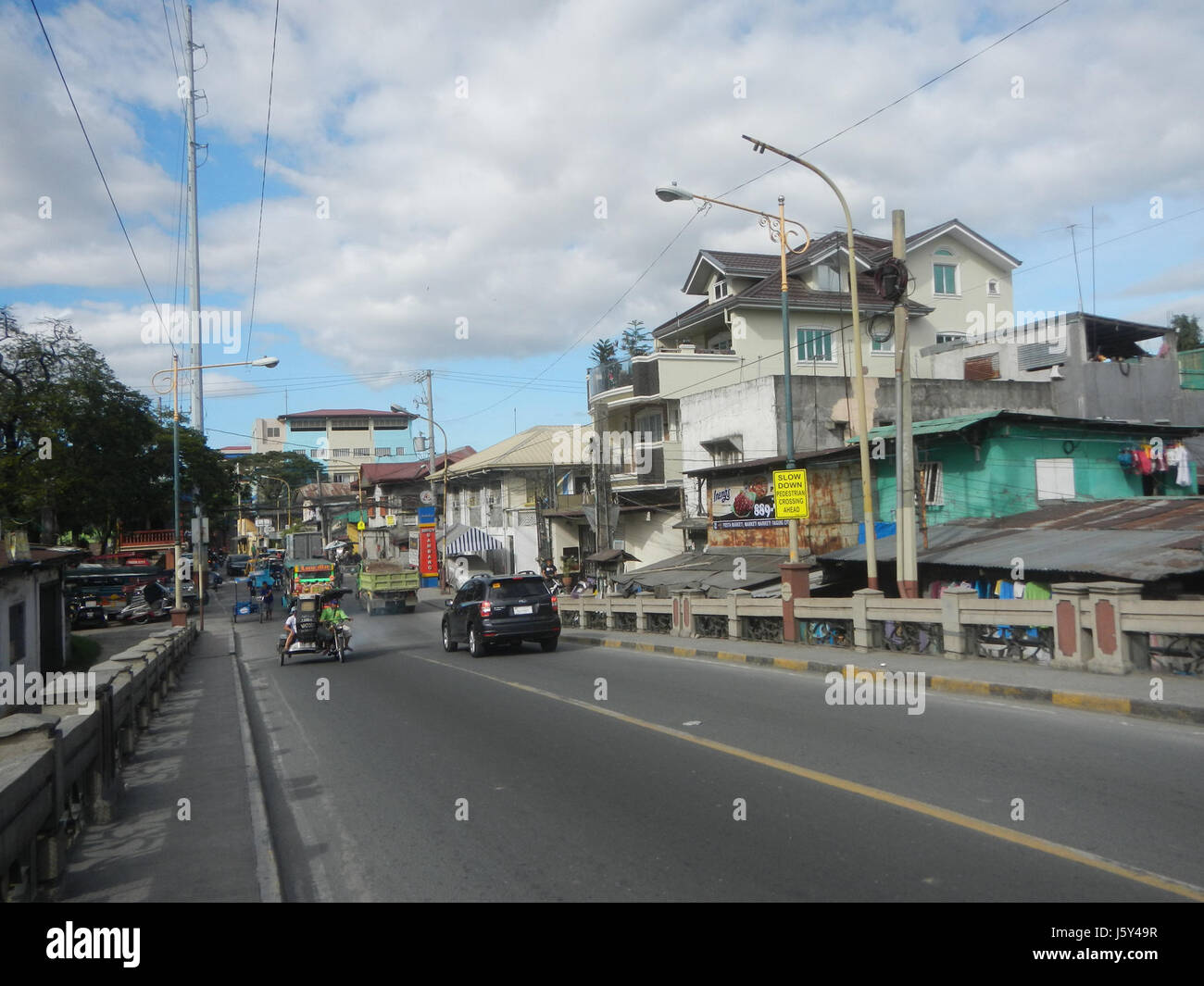 The Kalawaan Bambang Bridge spans the Pasig River in Pasig City ...