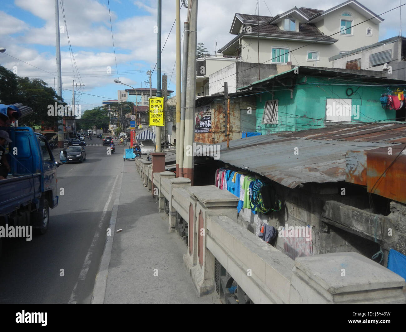 This caption describes several key landmarks and locations in Pasig ...