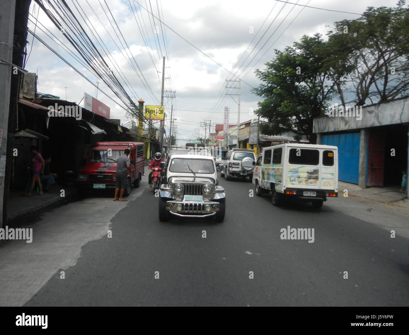 A geographical entry for Magalang Road in the Pandan area of Angeles ...