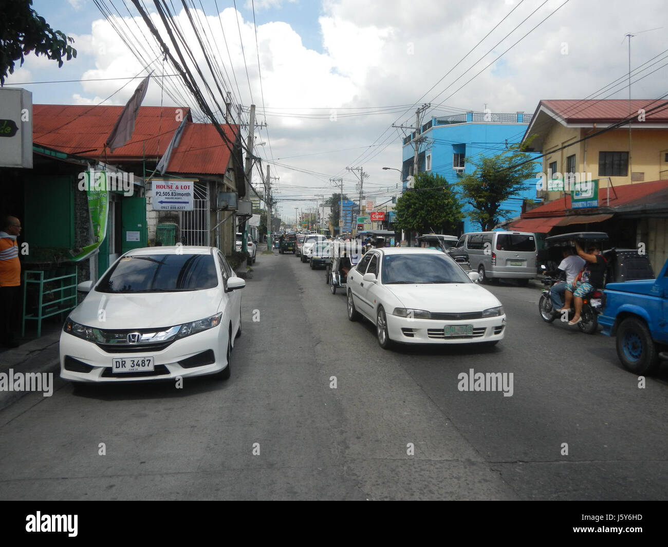 This map represents various streets in the Angeles City Proper area ...