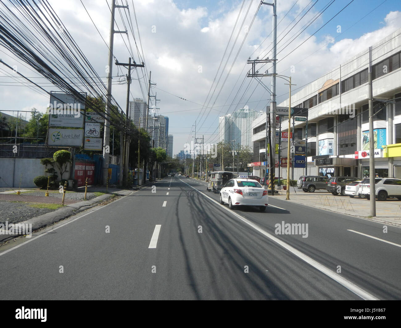 This image shows infrastructure developments in Makati City, including ...