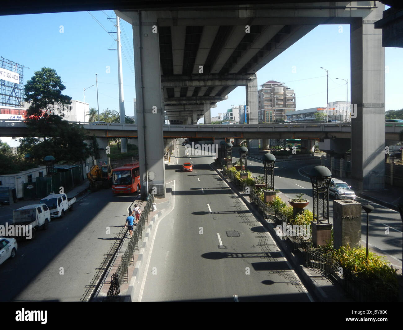 This image shows the Magallanes Interchange Park, located near the ...