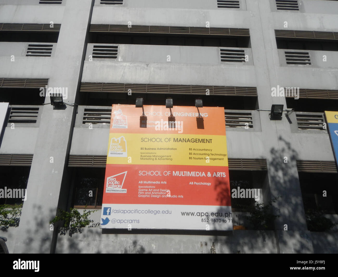 Asia Pacific College located in Magallanes Village, Makati City, an ...