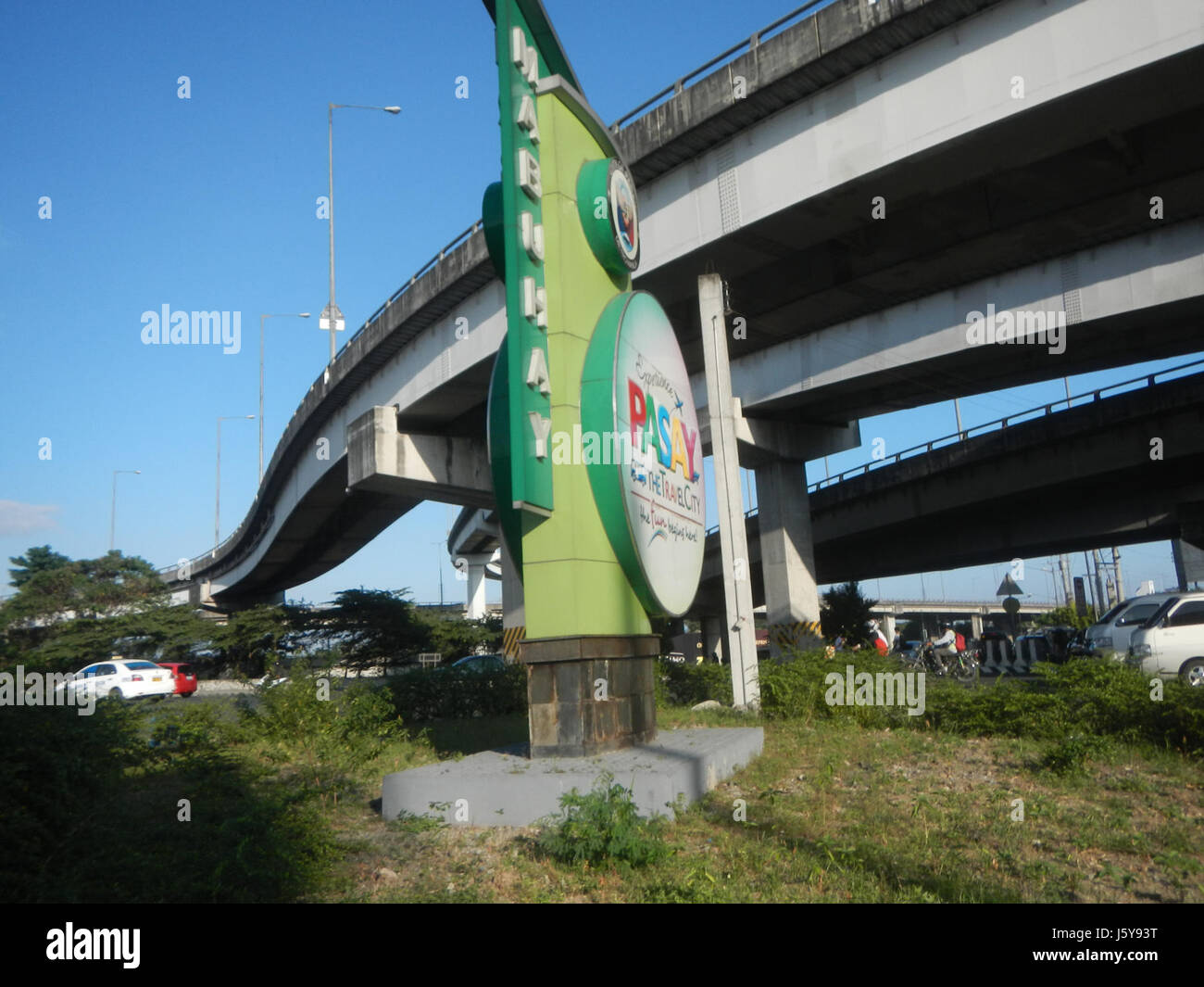This image shows the Sales Interchange, a key transportation junction ...