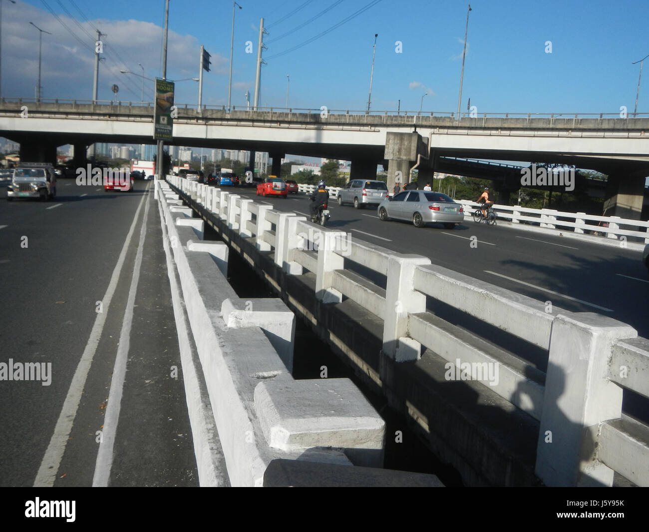 A photograph of the Sales Interchange in Taguig, Pasay City ...
