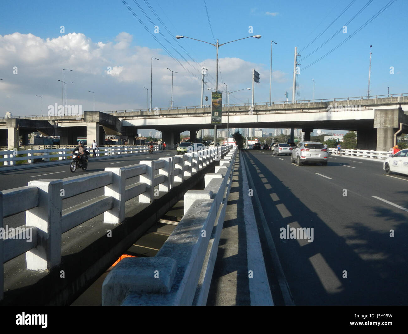 This image captures the Sales Interchange, a key transportation hub ...