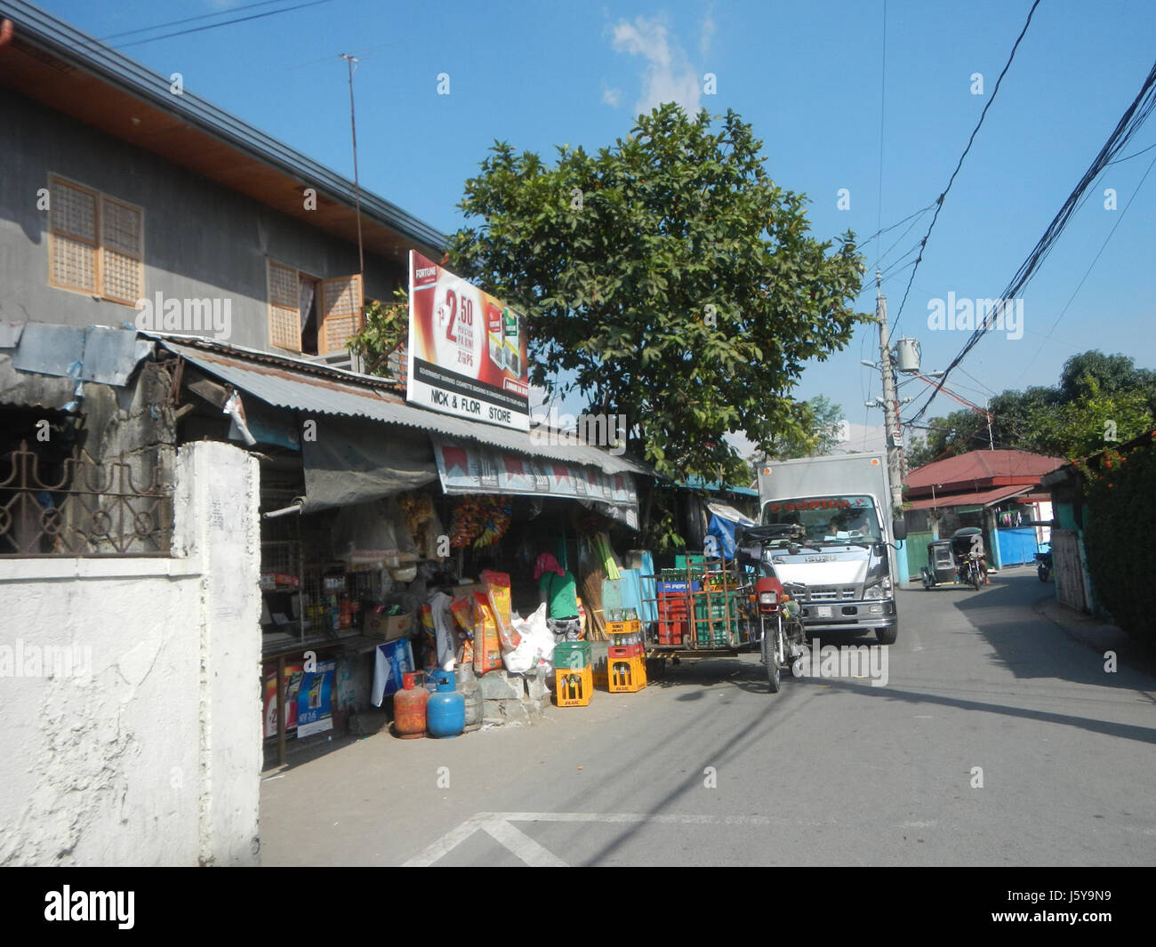 This image shows a location on 10th Street in Malolos City, Bulacan ...