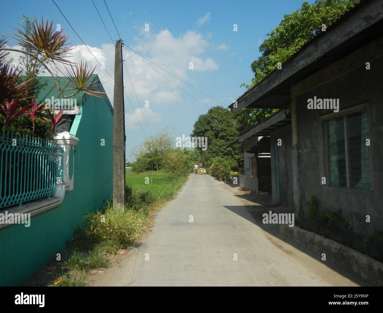 This image shows a street view in Malolos City, Bulacan, highlighting ...